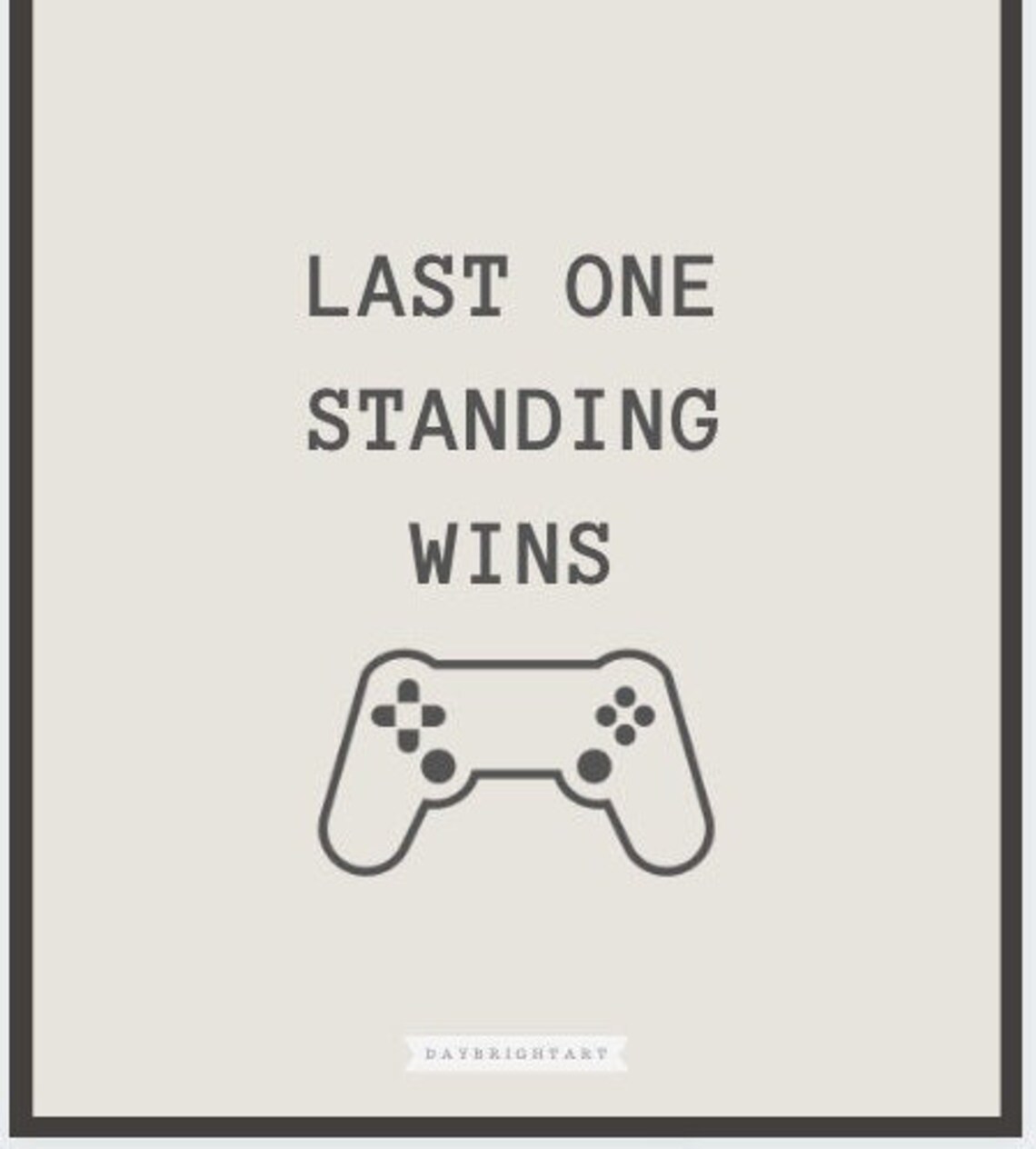 Wall Art Popular Gaming Quotes Perfect for a Gamers Room Size - Etsy UK