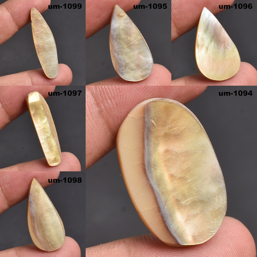 Natural Mother of Pearl Shell Chips Stone, Crushed Mother of Pearl ...