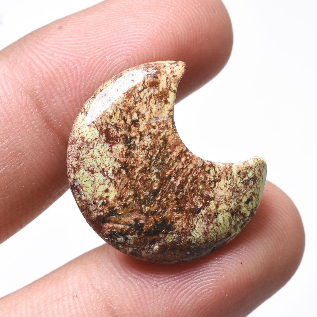 Beautiful Little Crescent Moon Gemstone, Mix Crescent Moon Cabochon ...
