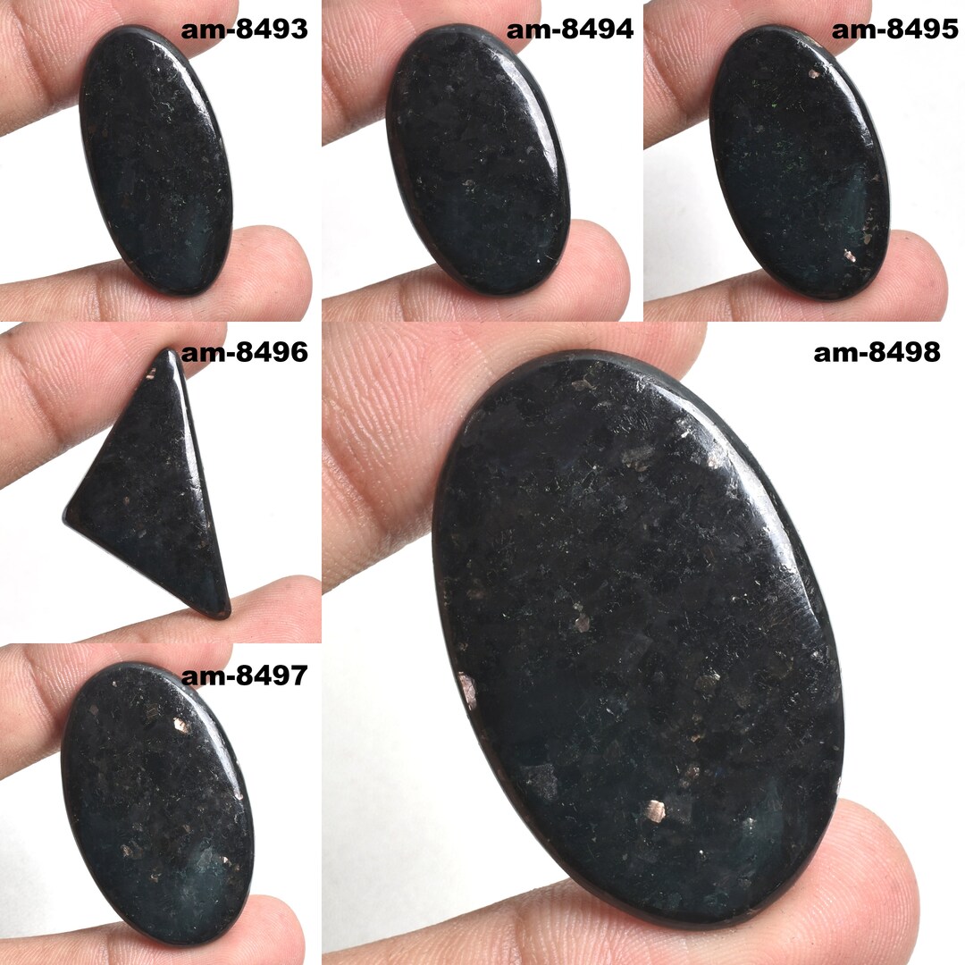 Rare Nuummite Crystal With Color Flashes, Genuine & Natural Top Quality ...