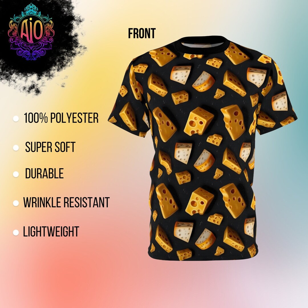 Cheese Shirt | Stay Cheesy Polyester Shirt | Food Shirt | Cheese ...