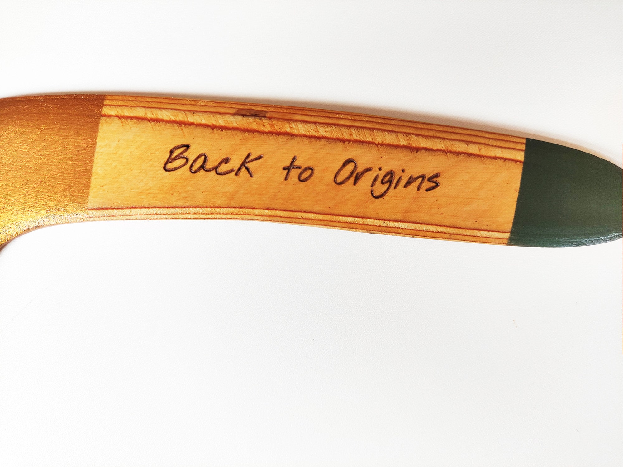 Boomerang With a Custom Message (laser Engraved) Real Returning Wooden ...