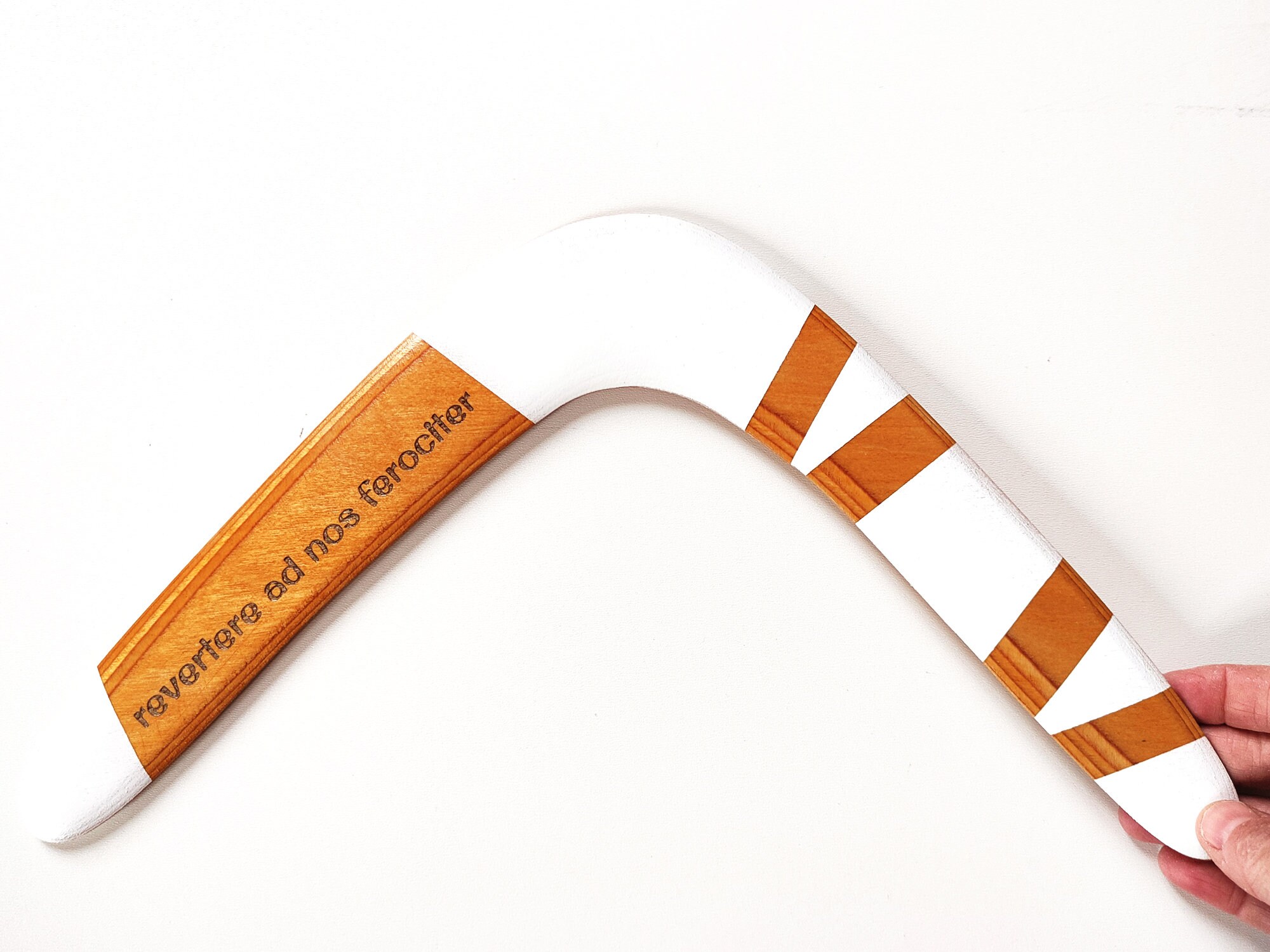 Wooden Boomerang With Custom Message (you Choose the Words or Phrase ...