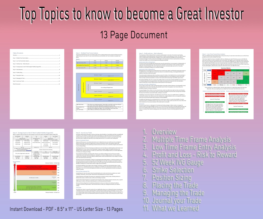 Options Step-by-step Guide - How to Find and Place Trades Focusing on ...