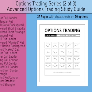 Options Trading Cheat Sheet for Advanced Traders (27 Pages) - Second ...