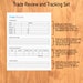 Stock Trading Log Sheets Bundle, Trade Tracker for the Stock Market ...