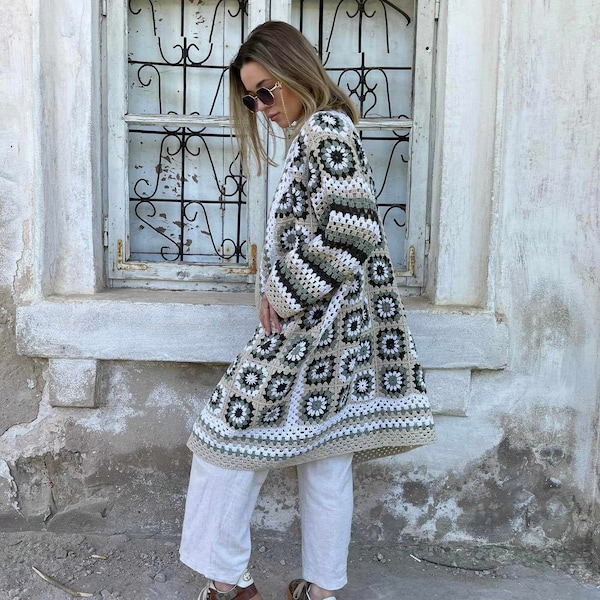 Cardigan Boho - Etsy