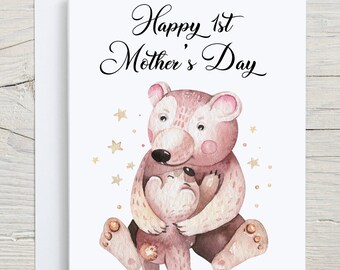 Card for Mum Animal - Etsy