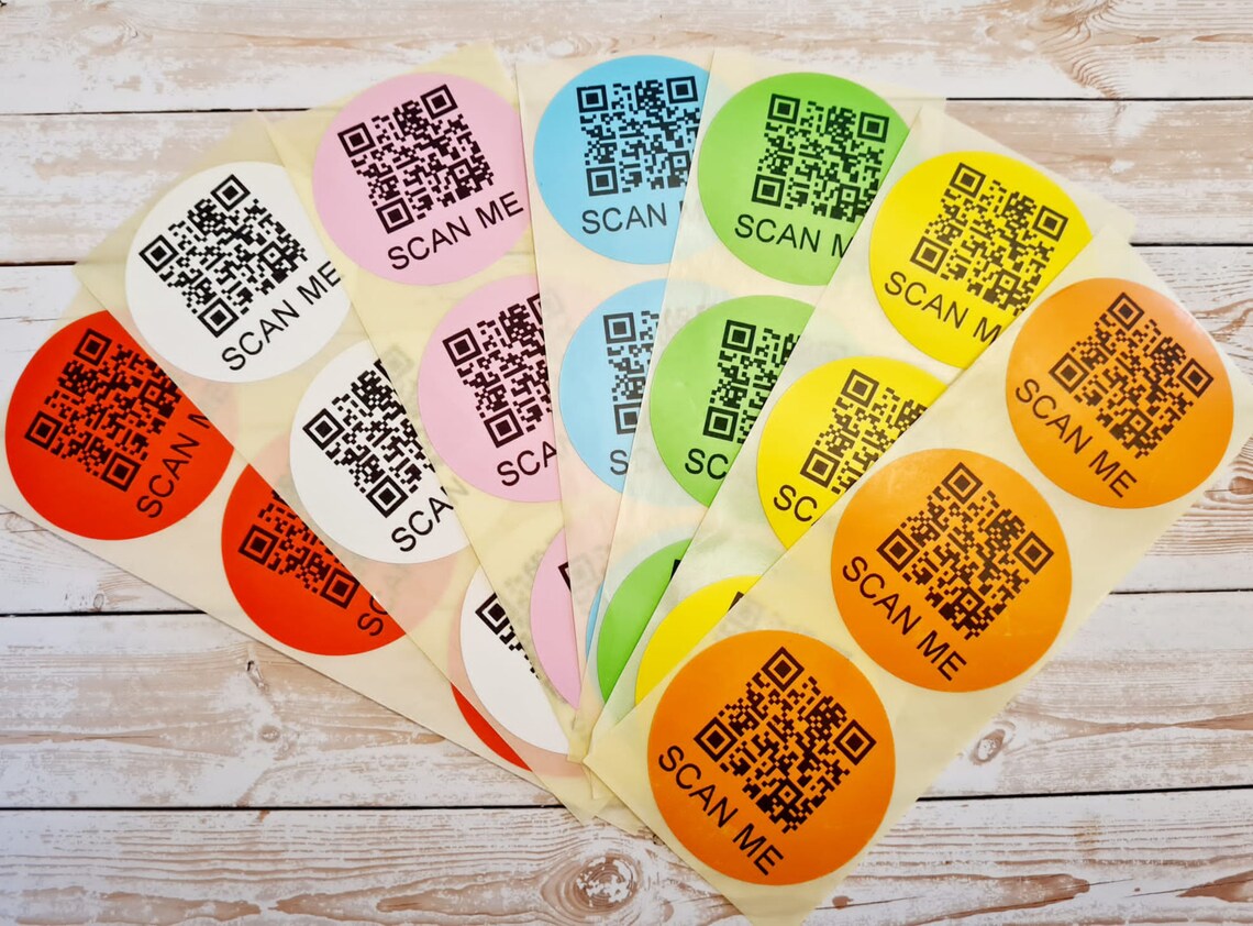 25 QR Code Stickers for Business. Information Website Address Phone No ...