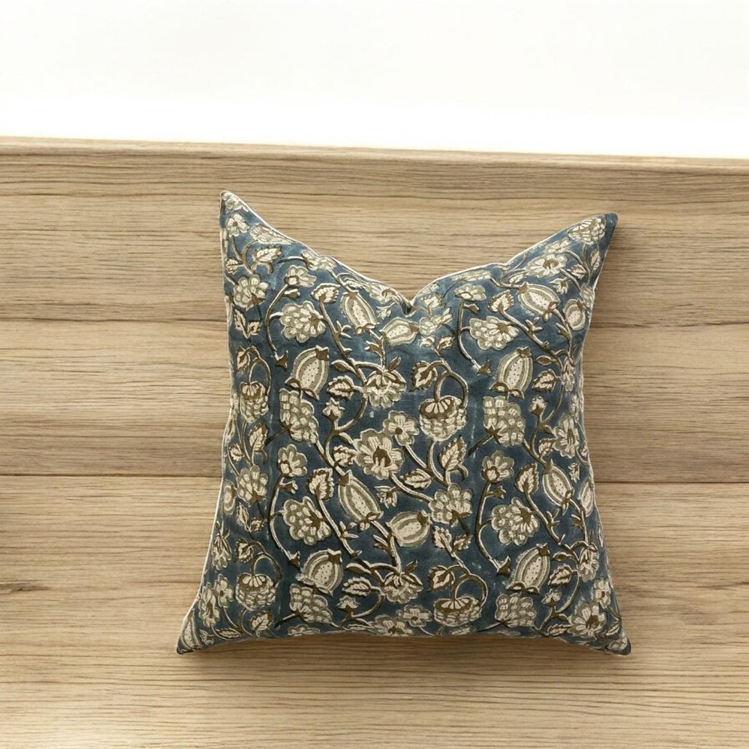 Handcrafted on Premium Linen Fabric , Block Print Pillow Covers ...