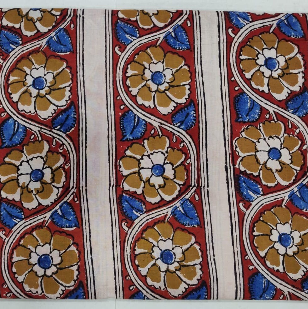 Beautiful Hand Block Printed Fabric, Cotton Fabric, Indian Fabric ...
