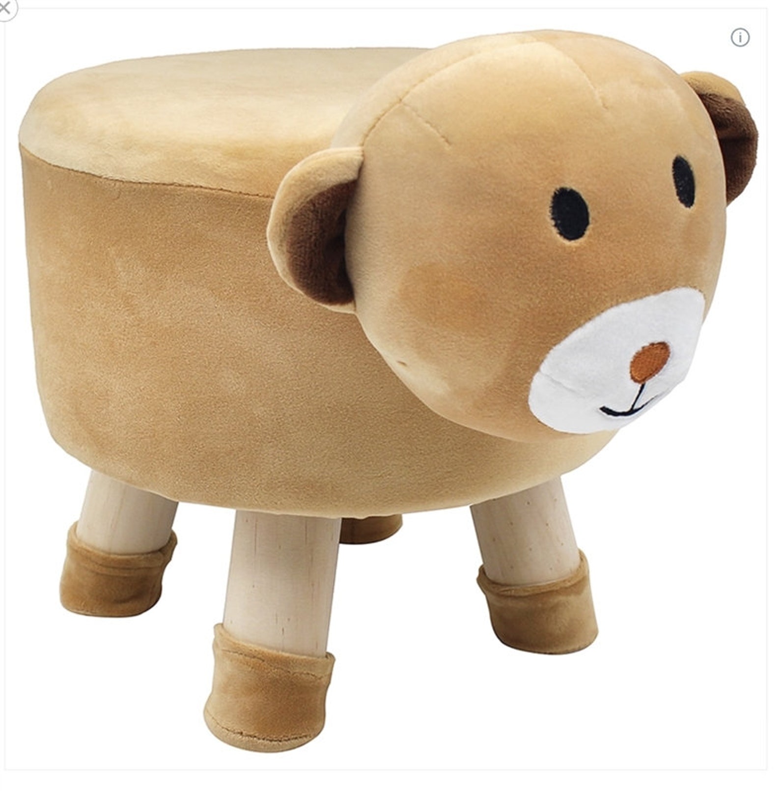 Plush Bear Children Toddler Stool Animal Stool - Etsy