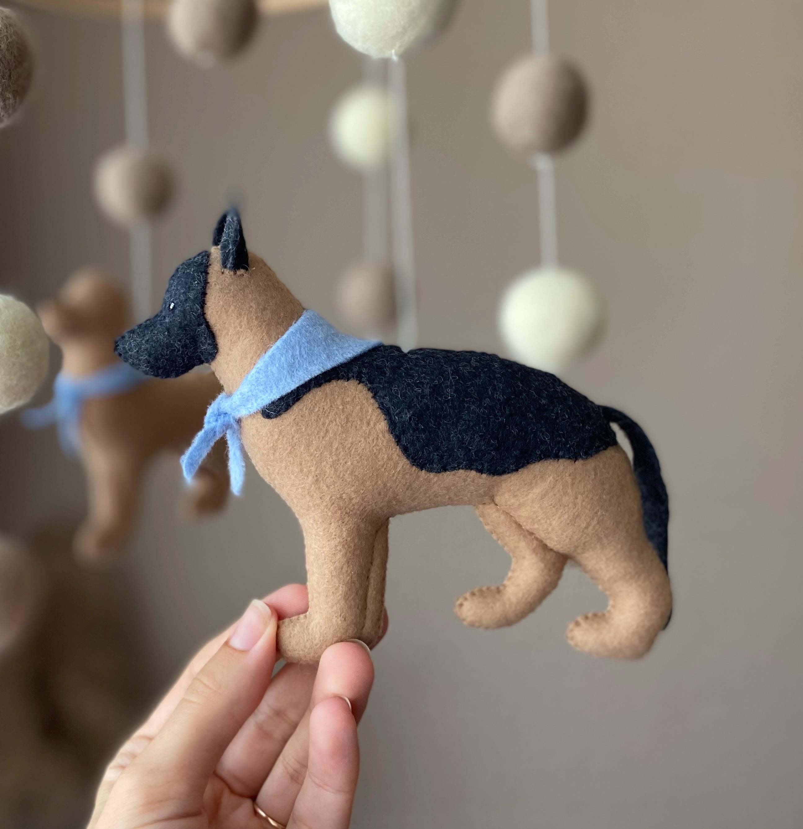 Dog Mobile for Nursery German Shepherd Dog Baby Mobile,nursery Decor ...