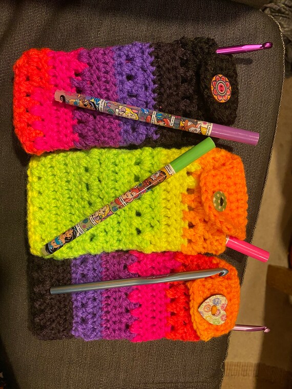 Crochet Pen Pouch - Etsy