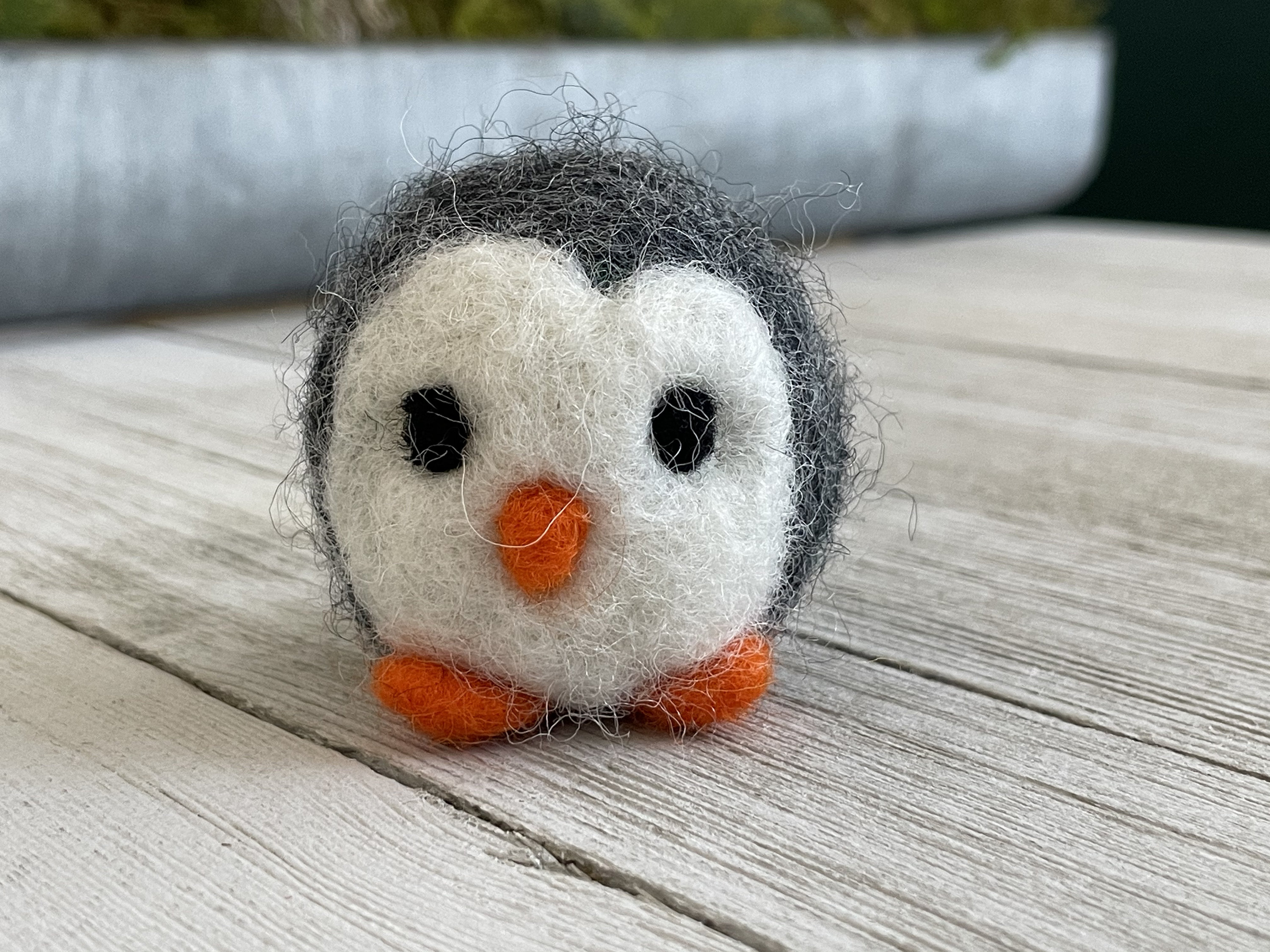 Felted Wool Penguin | Etsy