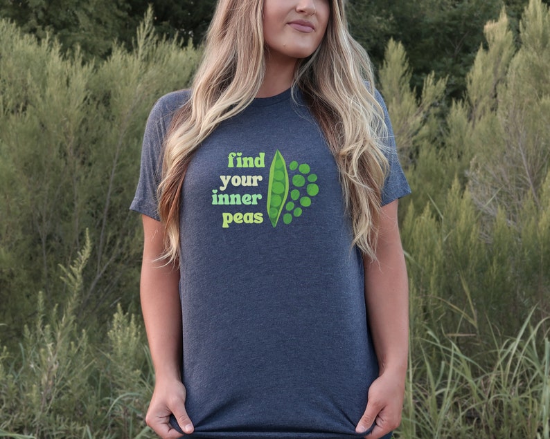 Find Your Inner Peas Shirt, Gardener T Shirt, Plant Lover Shirt, Farmer ...