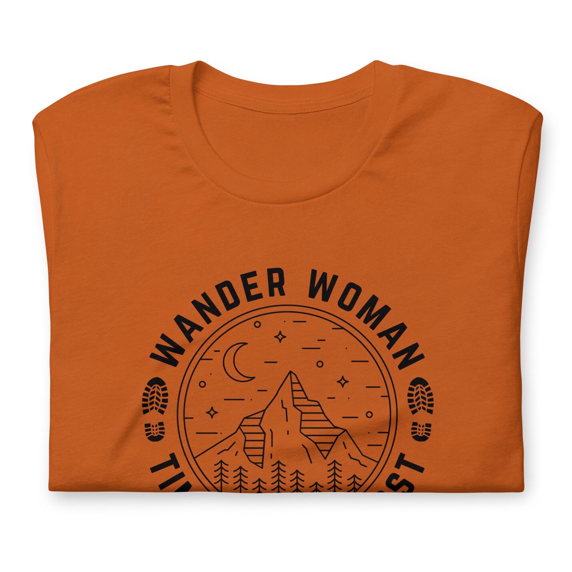 Wander Woman Shirt, Camping Tee, Wanderlust Shirt, Glamping Tee, Not ...