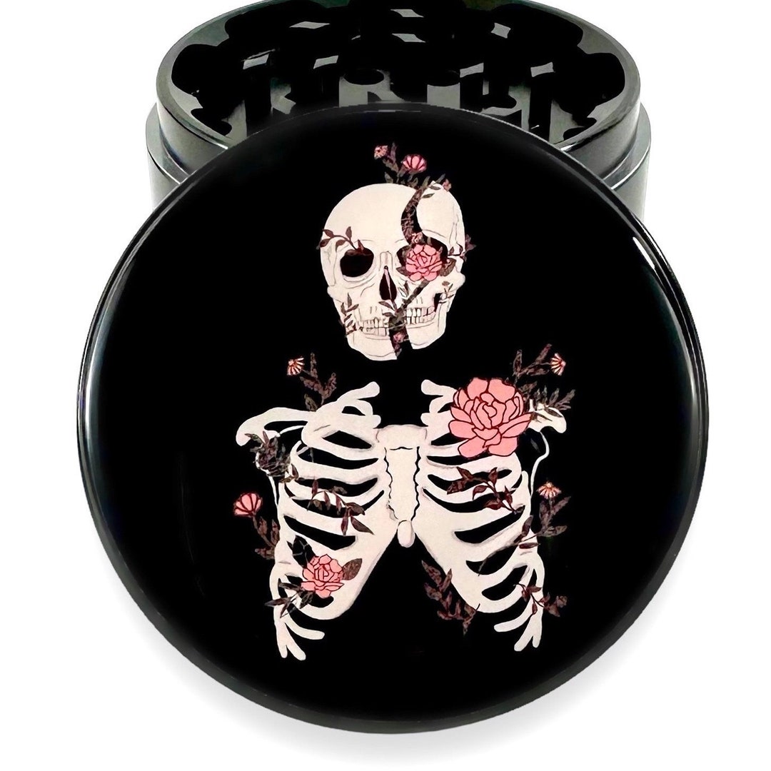 Skeleton Grinder, Herb Grinder 5 Piece, Cute Skull Grinder 63mm - Etsy