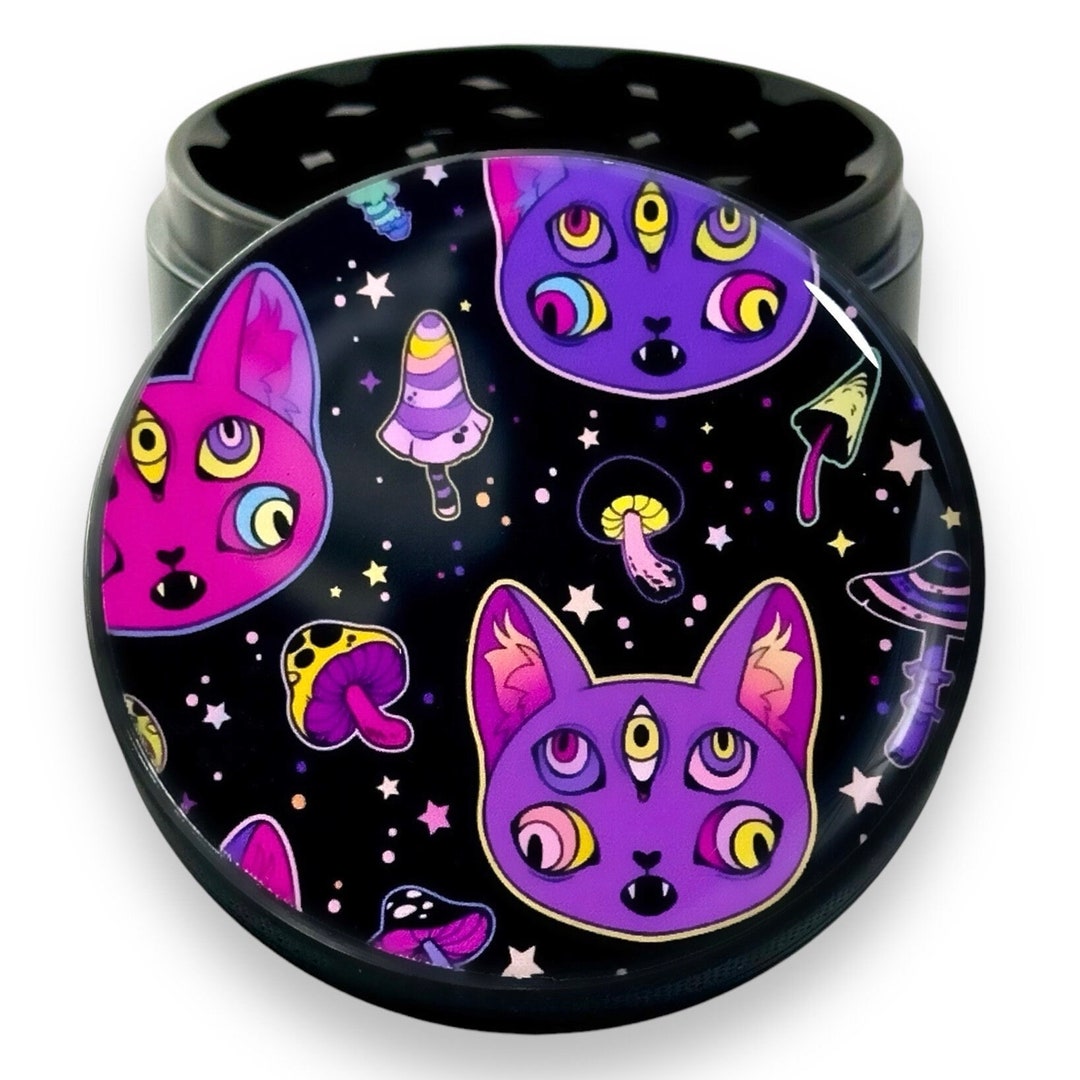 4 Layer Grinder, Cute Grinder for Herbs, 5 Piece Grinder - Etsy