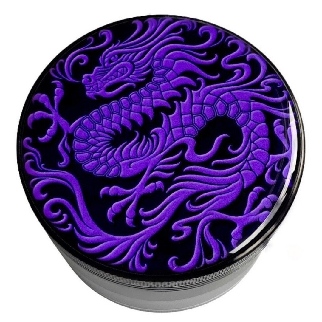 Dragon Grinder Herbs, Purple Herb Grinders, Large Grinder Spices - Etsy