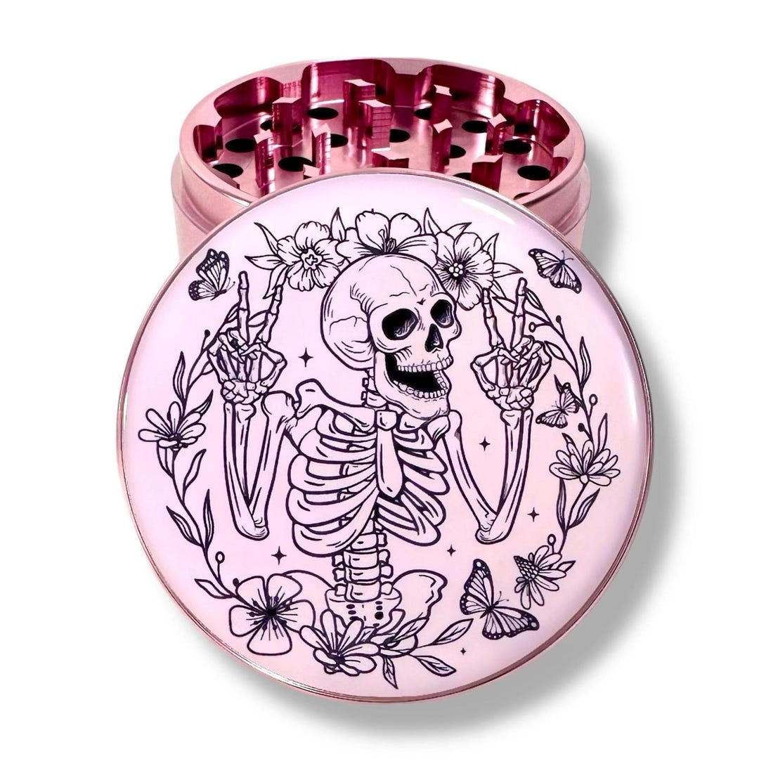 Cute Pink Grinder, Large Herb Grinder, Grinder for Herbs and Spices - Etsy