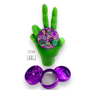 Happy Trippy Grinder, Psychedelic Grinder, Mushroom Grinders - Etsy