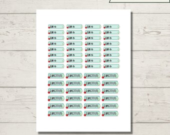 Substitute Teacher Stickers - Etsy