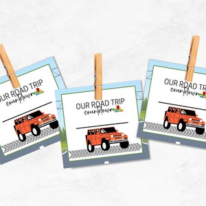 Road Trip Planner, Travel Printables, Travel Planner, Road Trip Tags ...