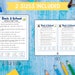 Riddle Me This Back to School Game for Kids, Back to School Trivia ...
