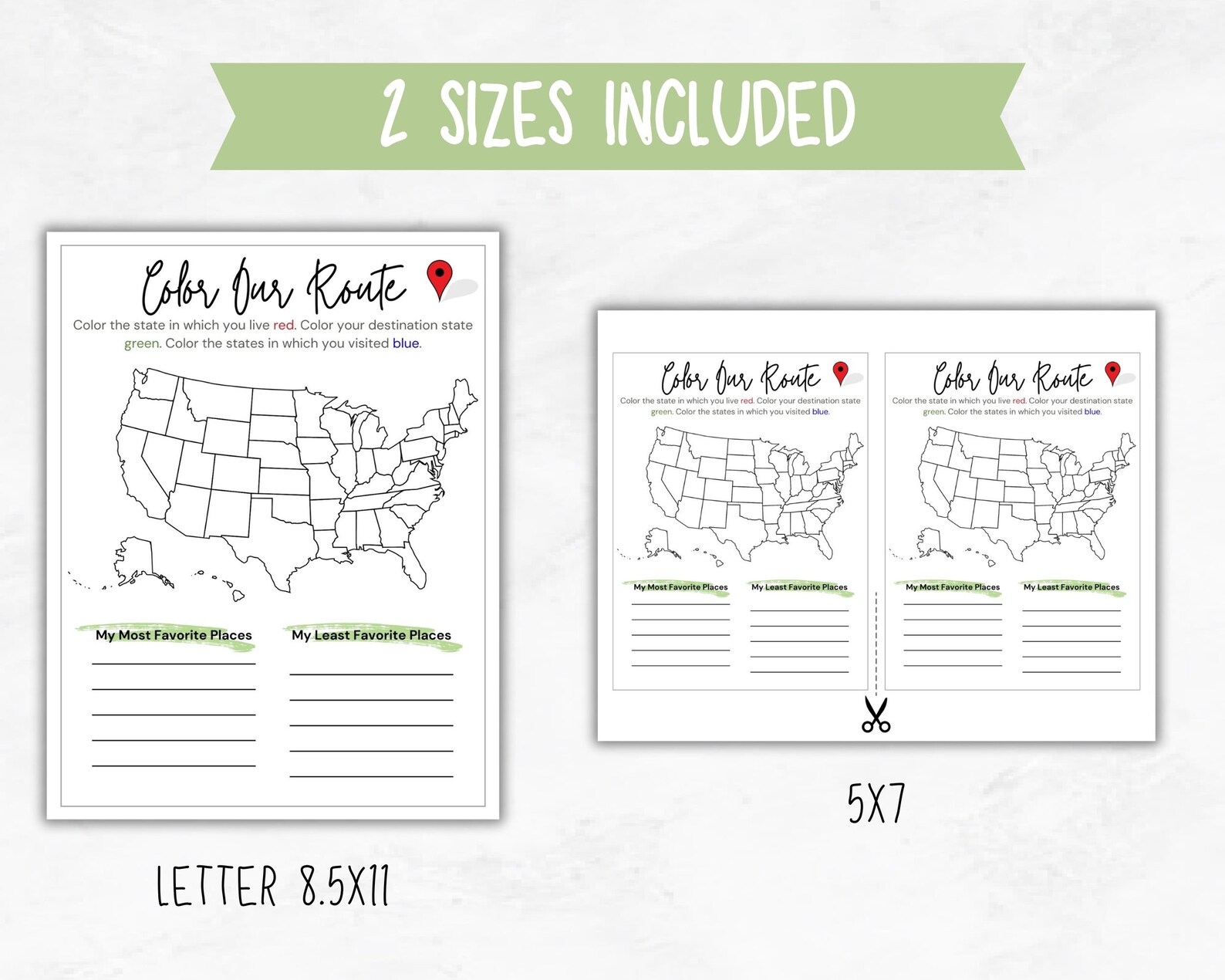 Kid's Road Trip Planner, Kids Travel Journal, Kids Travel Planner, Road ...