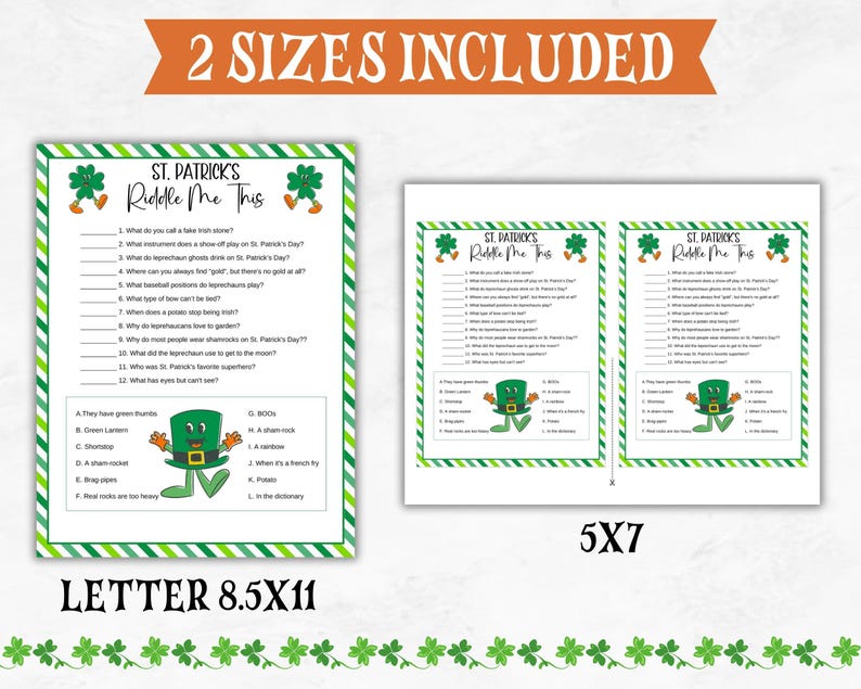 St. Patrick's Day Riddles, St. Patrick's Day Trivia, Funny St. Patrick ...