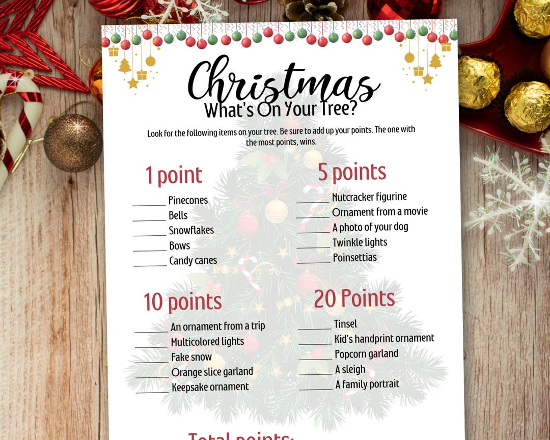 Friendsmas Game Printable, Christmas Game for Adults, Holiday Party ...