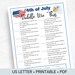 Funny 4th of July Printable, Riddle Me This Trivia Questions and ...