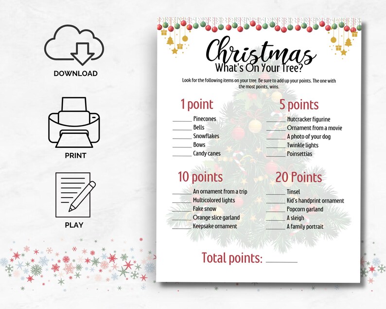Friendsmas Game Printable, Christmas Game for Adults, Holiday Party ...