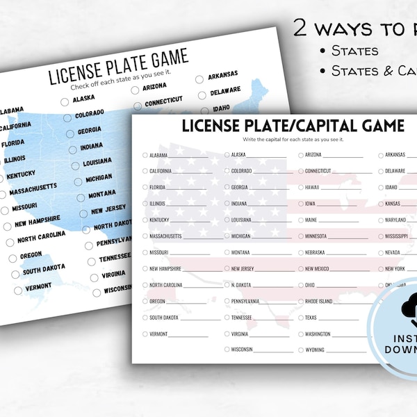 I Spy License Plate - Etsy