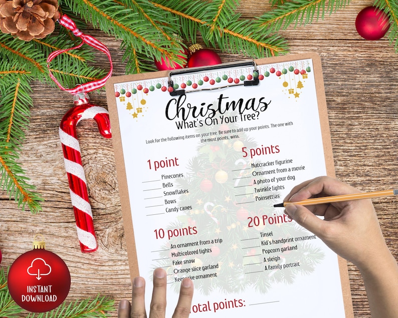 Friendsmas Game Printable, Christmas Game for Adults, Holiday Party ...