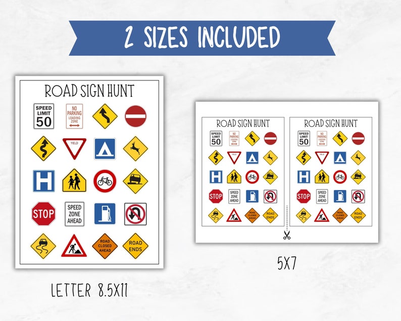 Road Trip Printable Game, Road Trip Scavenger Hunt, Summer Road Trip ...