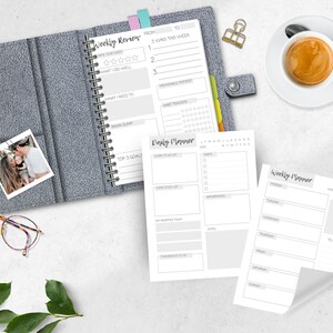 Work From Home Planner, Work Planner PDF, Weekly Planner, Monthly ...