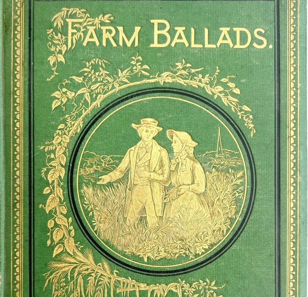 Farm Ballads 1873 Victorian HC 1st Edition Poems and Poetry Illustrated ...