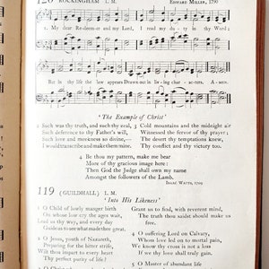 1912 The Pilgrim Hymnal Song Book Hymn Sheet Music 1st Edition Antique