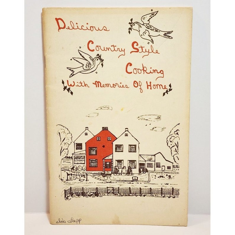 1965 Delicious Country Style SIGNED Cooking Handmade Cookbook Maine OAK ...
