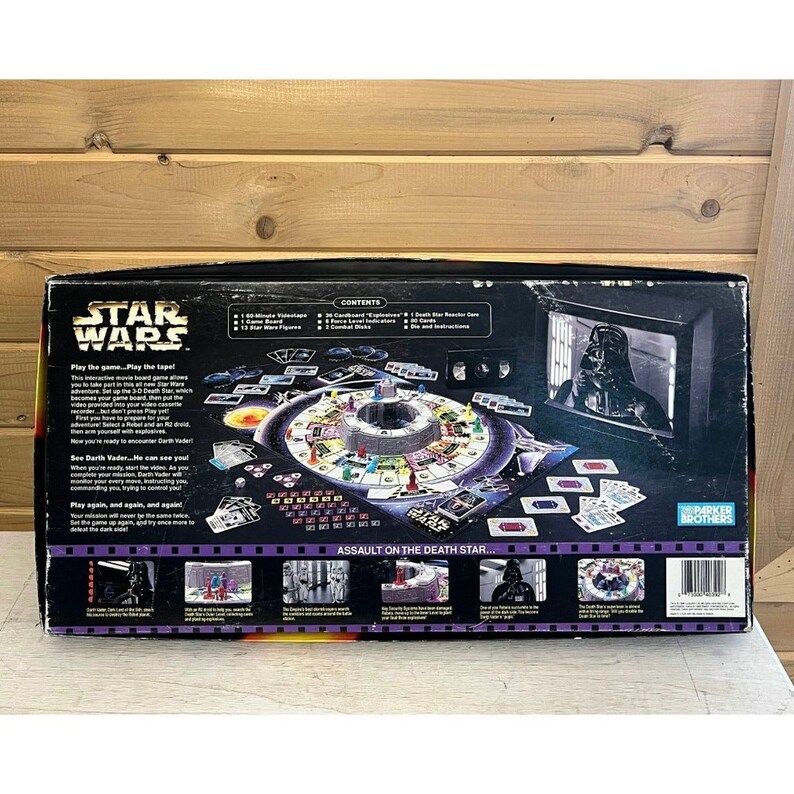 Star Wars Interactive Video Board Game Incomplete Vintage 1996 VHS - Etsy