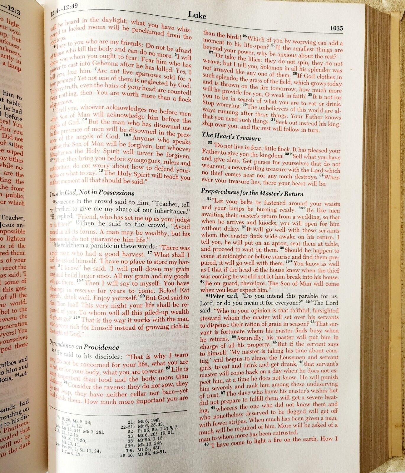 Holy Bible 1972 Red Letter King James Fireside Edition - Etsy