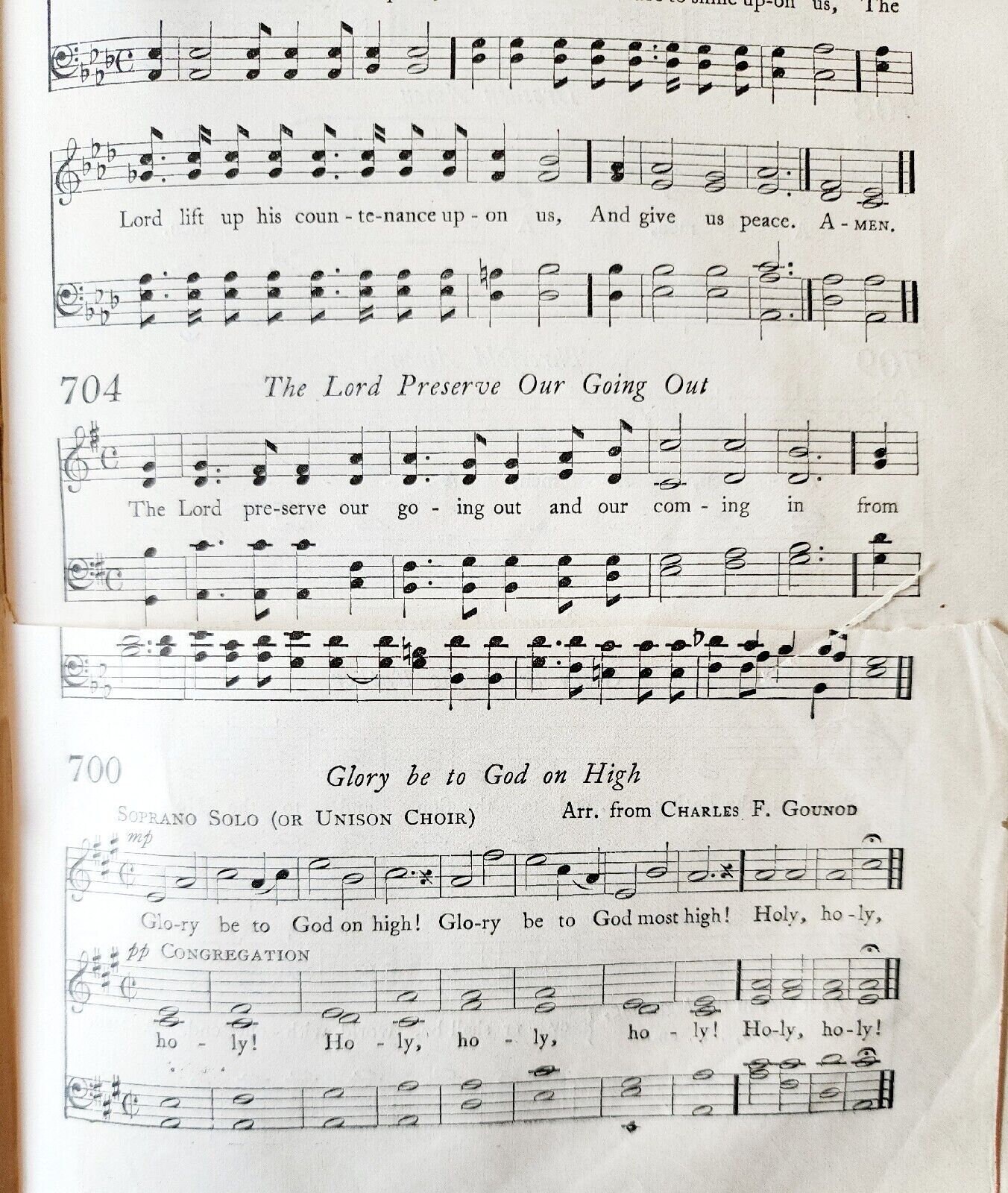 1912 The Pilgrim Hymnal Song Book Hymn Sheet Music 1st Edition Antique