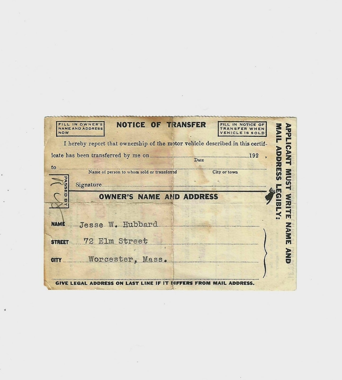 1929 Antique Car Registration Massachusetts Dept Public Works Etsy 1929-antique-car-registration-massachusetts-dept-public-works-etsy