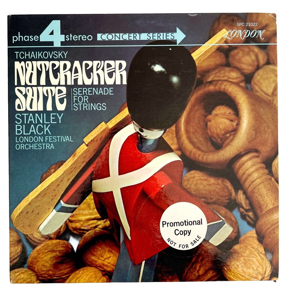Tchaikovsky Nutcracker Suite Promo Copy 1960s Stanley Black Record 33