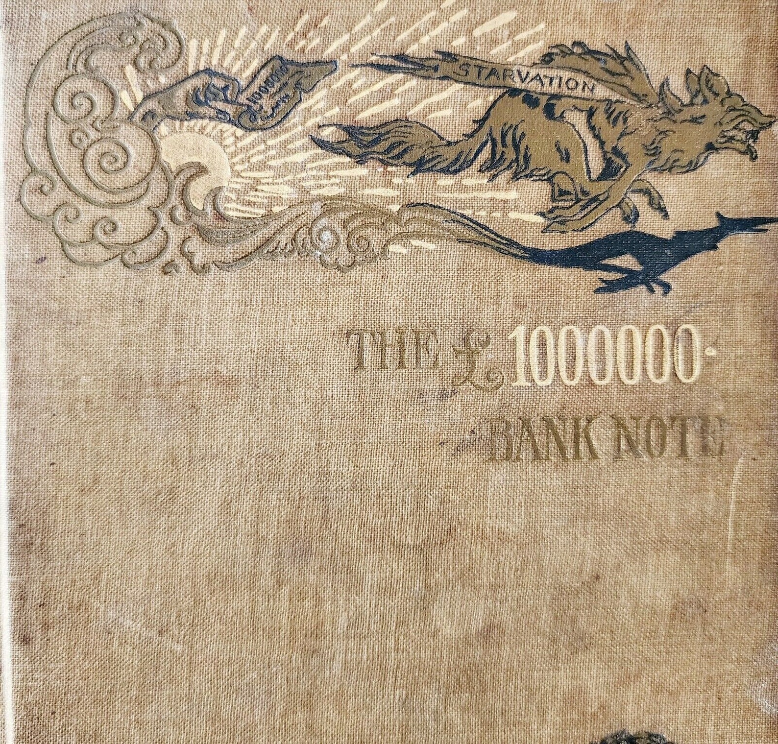 1893 the 1 Million Pound Bank Note Mark Twain First Edition HC ...