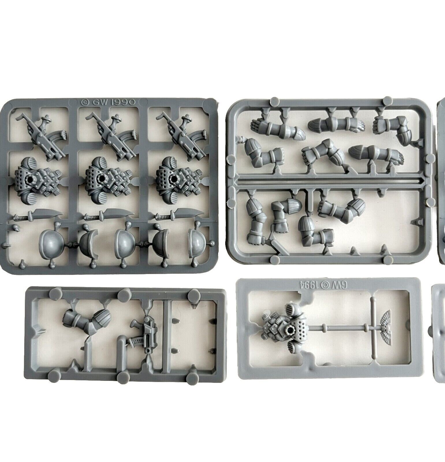 Warhammer 40K 1990s Space Wolves Grey Hunters W/ Box Metal 10 - Etsy