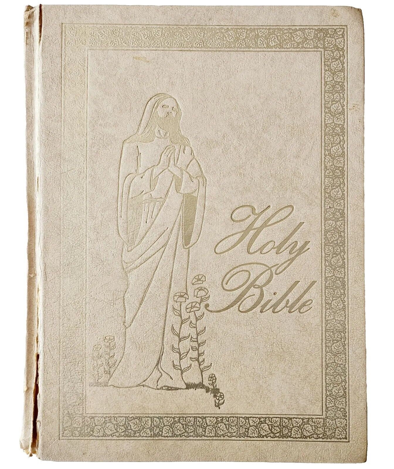 Holy Bible 1971 King James Red Letter Illustrated Reference - Etsy