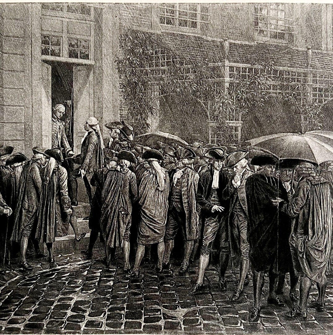 Third Estate Refuge in Tennis Court Photogravure Victorian 1894 ...